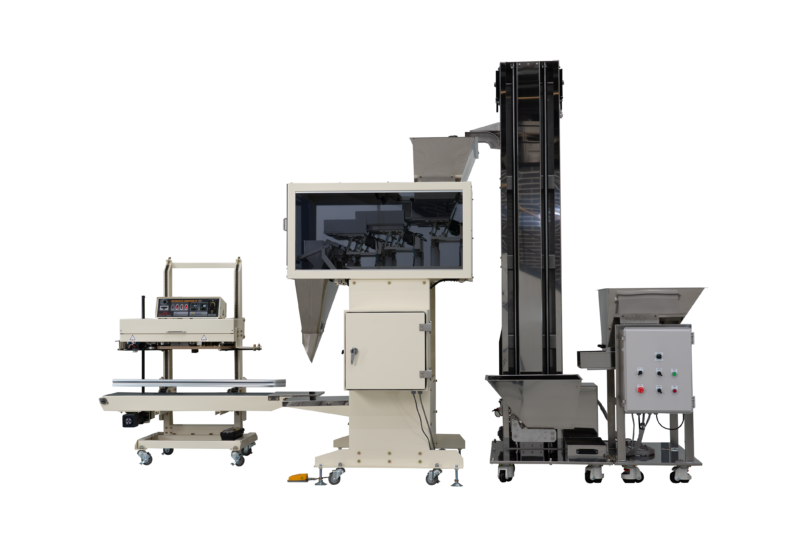 벨트 컨베이어 3단 센서용 자동계량시스템 - 팀팩 - 대한민국 No.1 포장기계 전문기업 팀팩포장기계